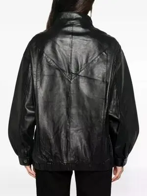 THE GARMENT Panelled Leather Jacket