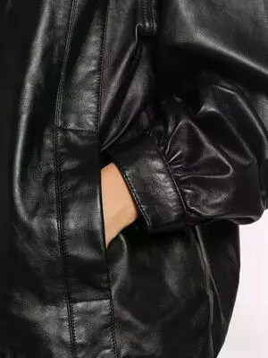 THE GARMENT Panelled Leather Jacket
