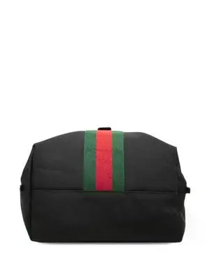 Gucci 2000-2015 Canvas Techno Web Fold Over Backpack