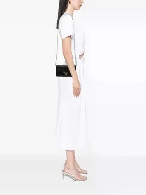 Prada 2000-2013 Nappa Gaufre Wallet On Chain Crossbody Bag