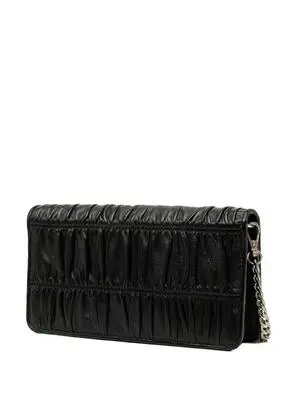 Prada 2000-2013 Nappa Gaufre Wallet On Chain Crossbody Bag