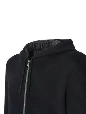 Fendi Cashmere Hoodie - Black