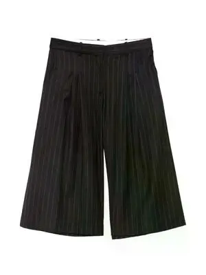 PSOPHIA Pinstripe Pleated Shorts
