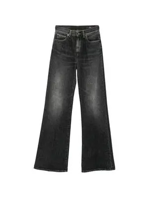 DONDUP Amber Faded Wide-leg Jeans