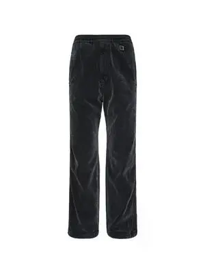 WOOYOUNGMI Banding Elasticated-waist Corduroy Trousers - Grey