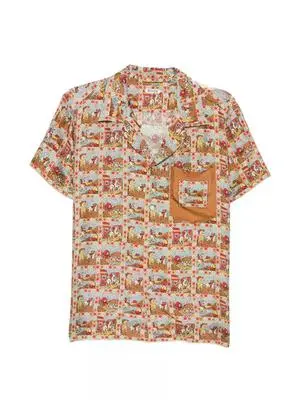 BODE Cowboy Comic Silk Shirt