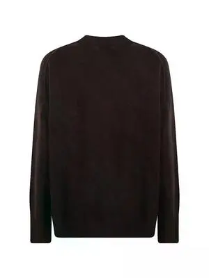 ALLUDE Fine-knit Cashmere Sweater - Brown