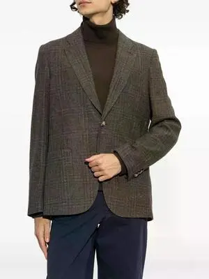 Paul Smith Check Wool Patch-pocket Buggy-lined Blazer
