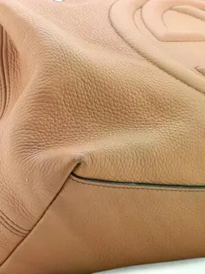 Gucci Soho Chain Strap Leather Medium Shoulder Bag - Neutrals