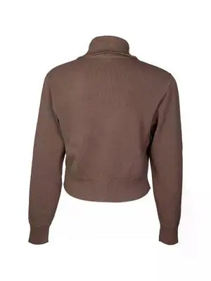 AUTRY Stripe-detail Logo-embroidered Jacket