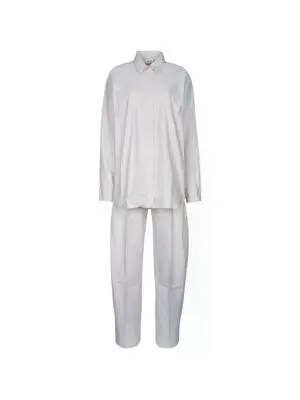 Andamane Wendela Oversized Shirt And Trousers Set