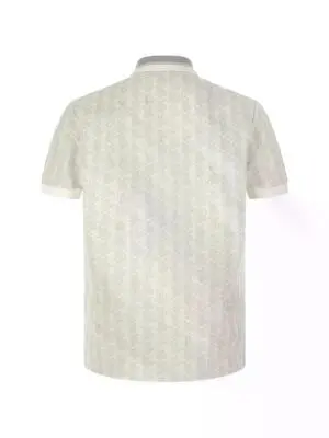 Lacoste Classic Monogram-jacquard Polo Shirt