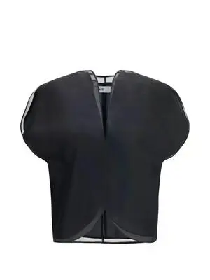 Khaite Briar Silk Blouse - Black