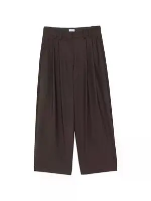 Brunello Cucinelli Pleated Wide-leg Trousers