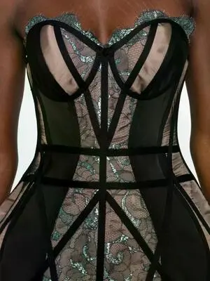 MITILIANE COUTURE Chantilly Lace Mini Dress