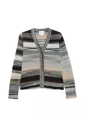 NEERA Degradé Striped Cardigan