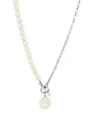 DOWER & HALL Pearl Chain Necklace