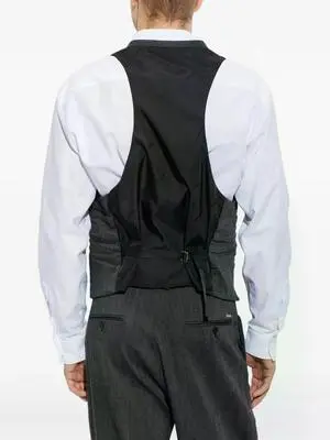 Dsquared2 Herringbone-pattern Waistcoat