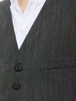 Dsquared2 Herringbone-pattern Waistcoat