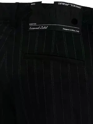 Off-White Pinstripe-pattern Trousers