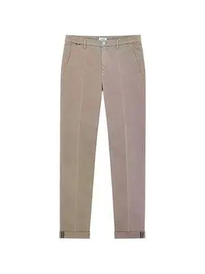 MASON'S Torino Slim-fit Chino Trousers - Grey