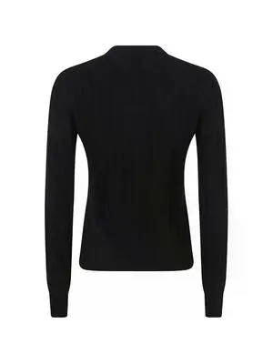 BARRIE Ribbed-knit Cardigan