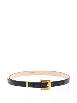 Balmain Anthem Belt 2cm-calfskin - Black