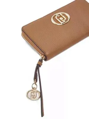 Liu Jo Logo-plaque Pebbled Wallet