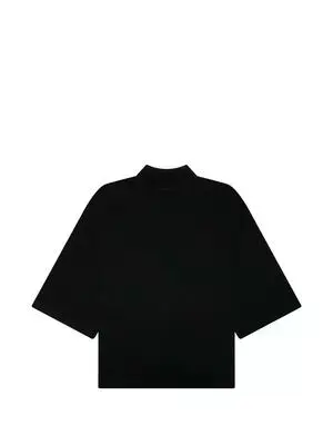 Fear Of God Signature 90s Cropped Polo Shirt - Black