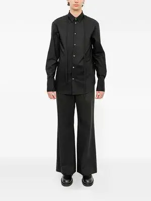 ANN DEMEULEMEESTER Elgar Ribbon-detail Shirt