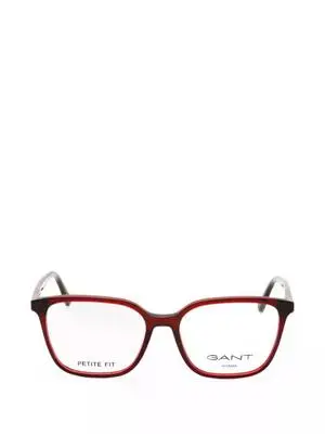 Gant Square-frame Glasses - Red