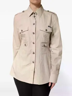 Dolce & Gabbana Button-up Epaulette Shirt