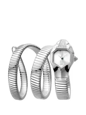 Just Cavalli Snake 22mm Watch - Silver