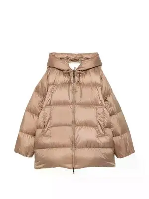 MABRUN Fatima Hooded Puffer Coat - Neutrals