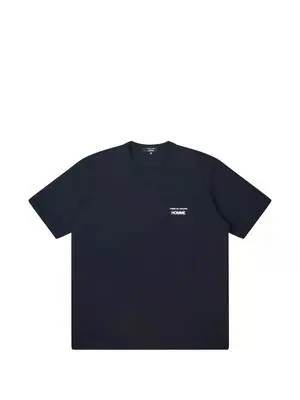 Comme Des Garçons Logo-print Cotton T-shirt - Black