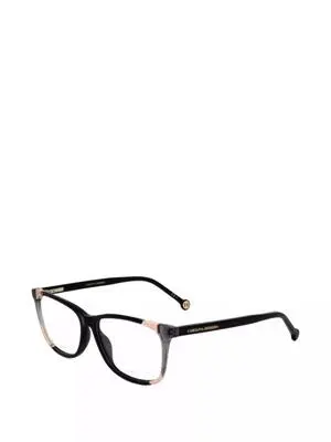 Carolina Herrera Square-frame Glasses - Black