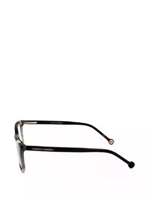 Carolina Herrera Square-frame Glasses - Black