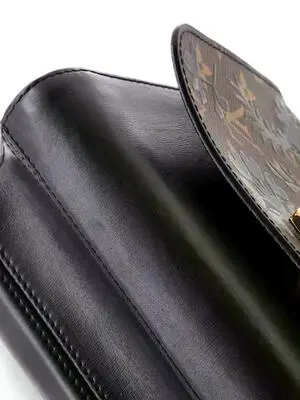 LOUIS VUITTON Twist Handbag Limited Edition Blossom Monogram Canvas Mm Shoulder Bag - Brown