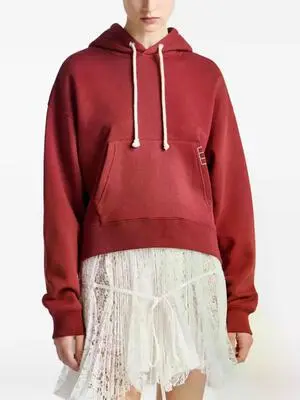JW Anderson Embroidered Drawstring Hoodie