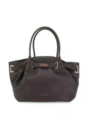 ALEXANDER SMITH Brooke Embossed-logo Tote Bag - Brown