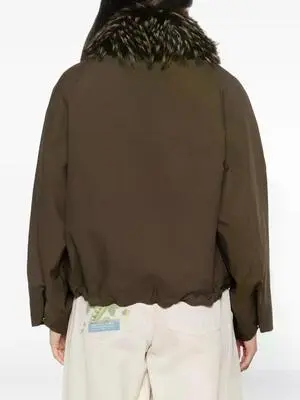 VALENTINI 1972 Faux-fur-trim Drawstring Jacket