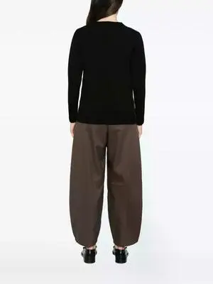 VELA SHOP Ribbed-trim Sweater