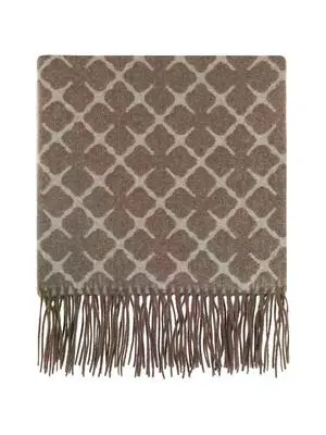 BY MALENE BIRGER Ortega Fringed-edge Scarf - Brown