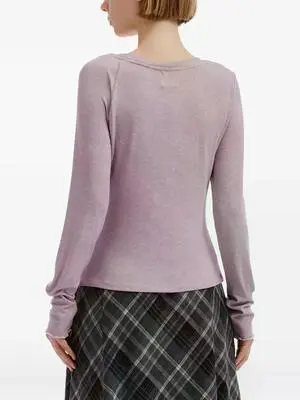 B+AB Knot-detail Long-sleeve T-shirt