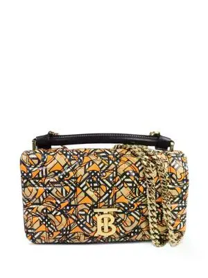 Burberry Small Lola Chain Shoulder Bag - Orange