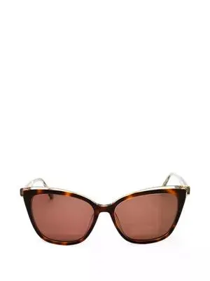 Nine West Tortoiseshell-effect Cat-eye Sunglasses - Brown