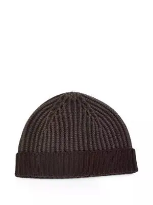 04651 / A TRIP IN A BAG Foggy Ribbed Beanie Hat