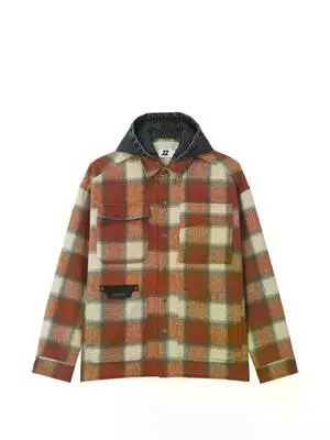 Izzue Check Hooded Jacket