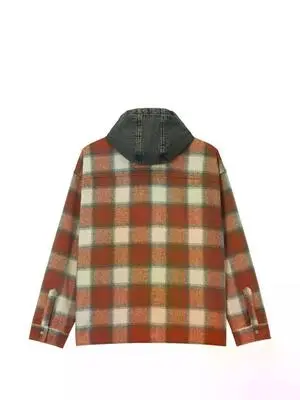 Izzue Check Hooded Jacket