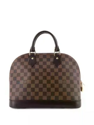 LOUIS VUITTON Alma Handbag Damier Pm Satchel